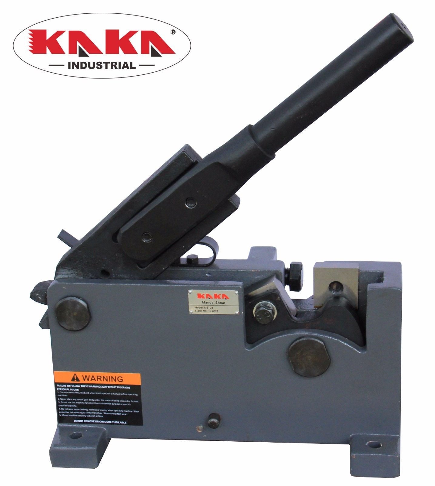 Manual Bar Shearing Machine | KAKA INDUSTRIAL