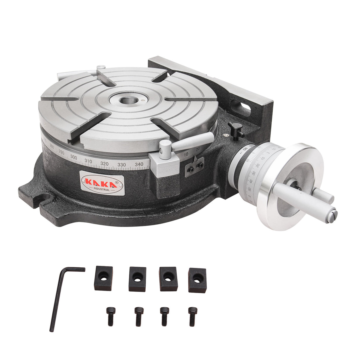 Kaka Industrial HV-10, 10" Horizontal Vertical Rotary Table TSL Vertic
