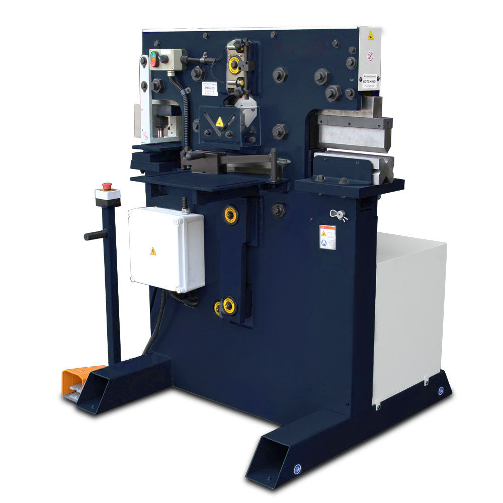 Kaka Industrial M-55 55 Ton Metal Ironworker Punch Shear Notcher Brake