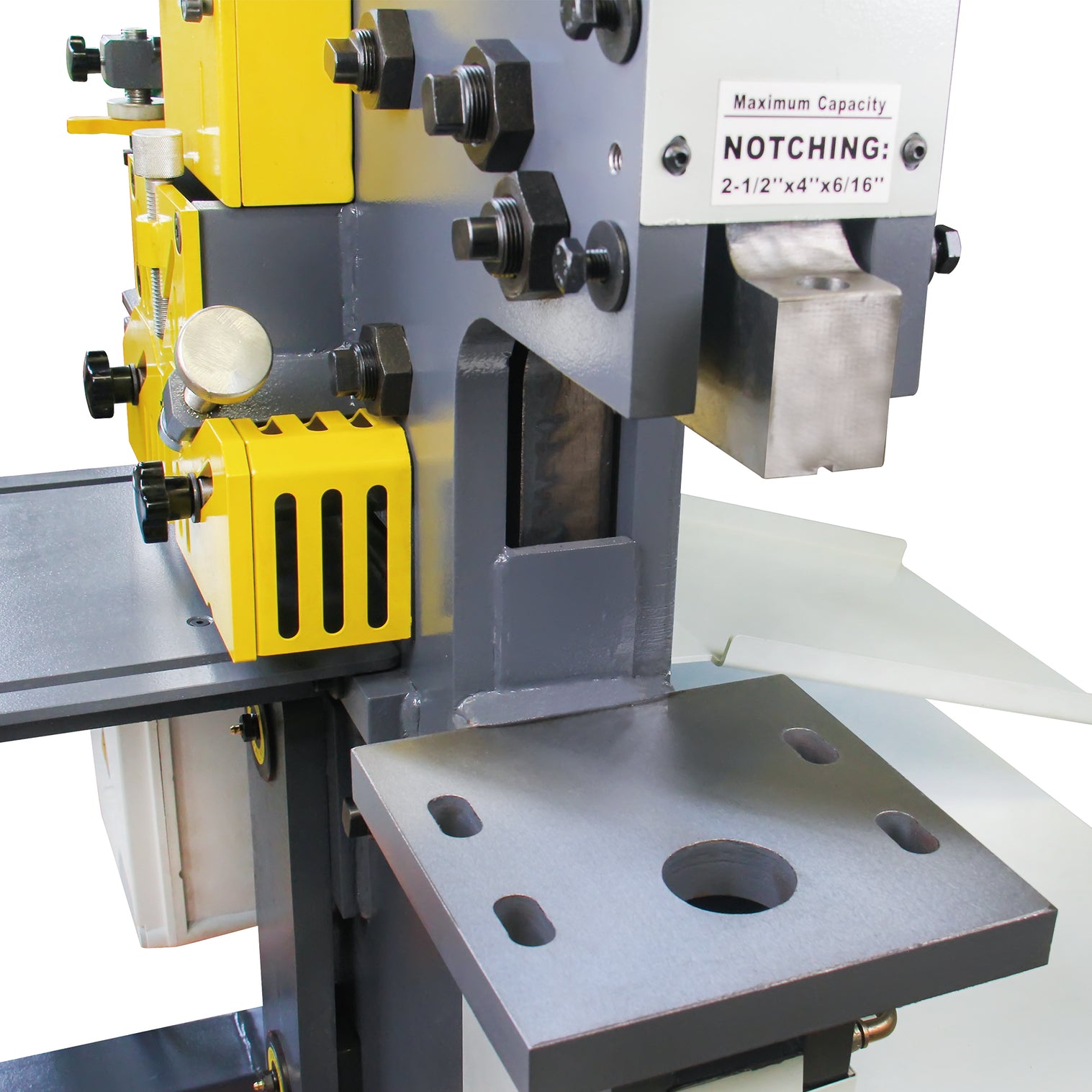 Kaka Industrial M-60, 60 Ton multi-function Metal Ironworker Punch She