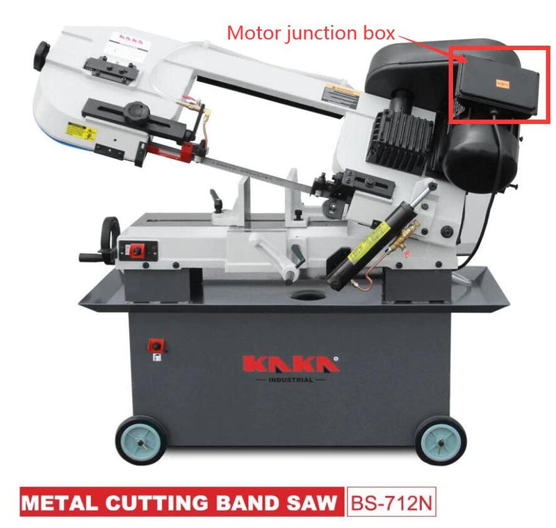 Spare parts for band saw BS-712N - Motor junction box