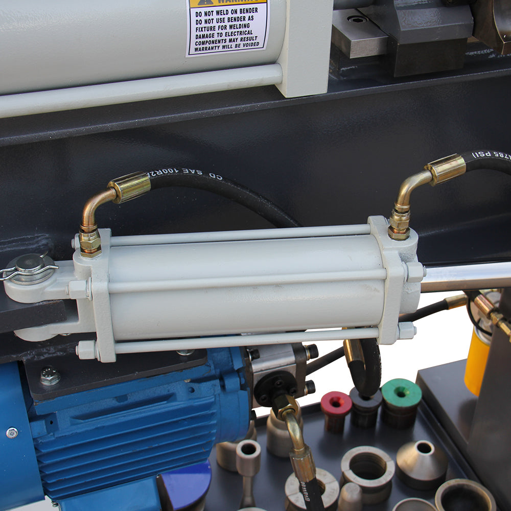Hydraulic Exhaust Pipe Tube Bender, Heavy Duty Swager & Expander 220V