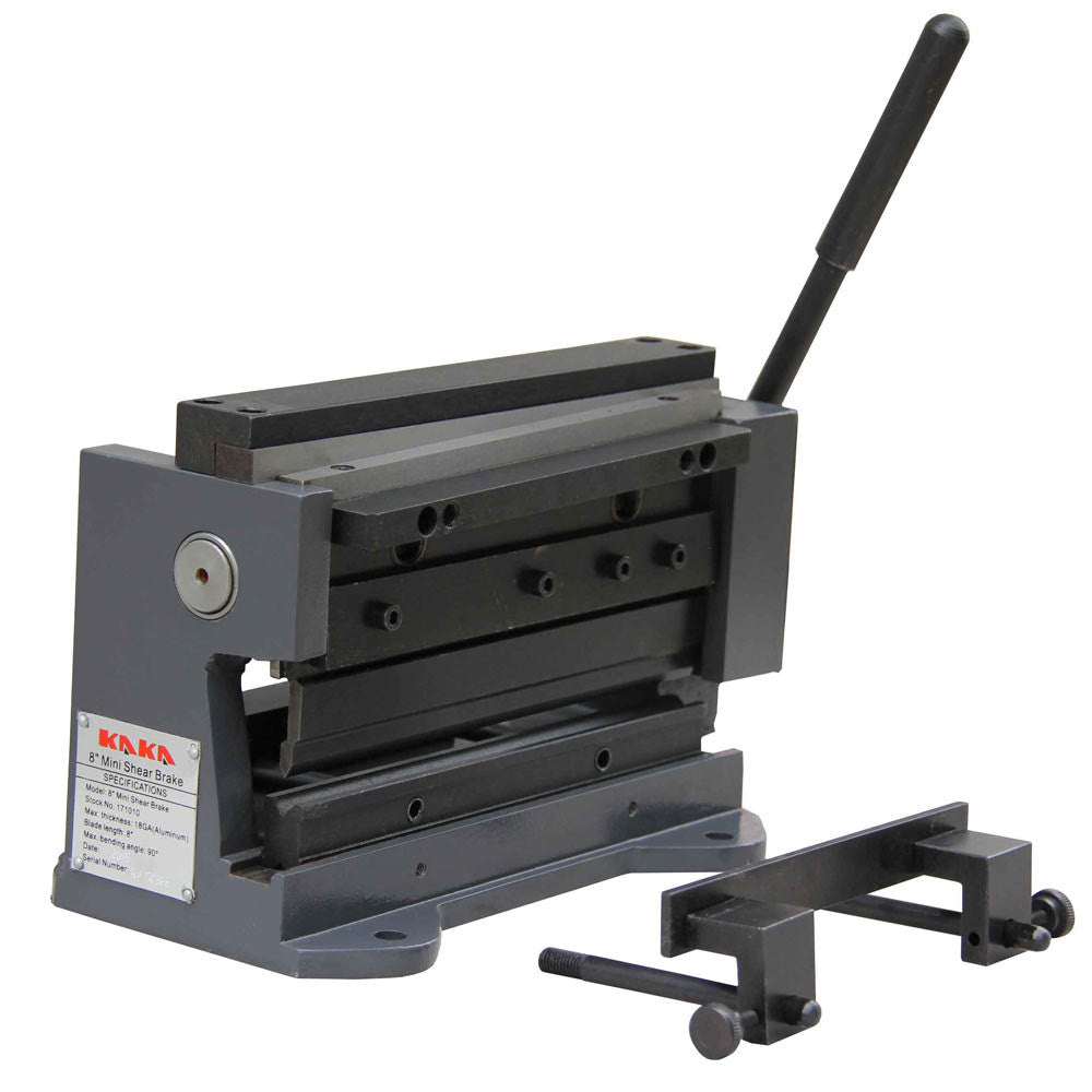 8-Inch Manual Shear and Brake Combination, High Quality Miniature Comp