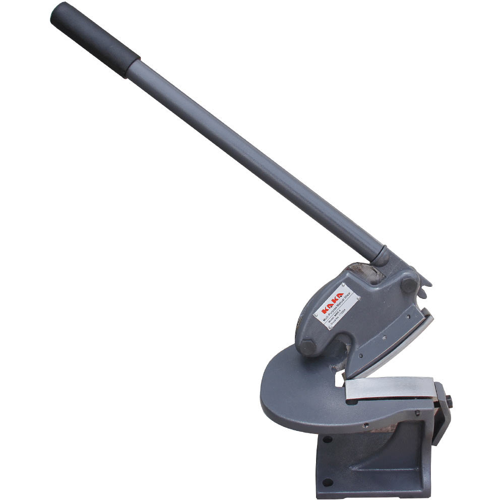 Throatless Sheet Metal Shear, 20-Gauge Manual Bench Cutter for Steel,