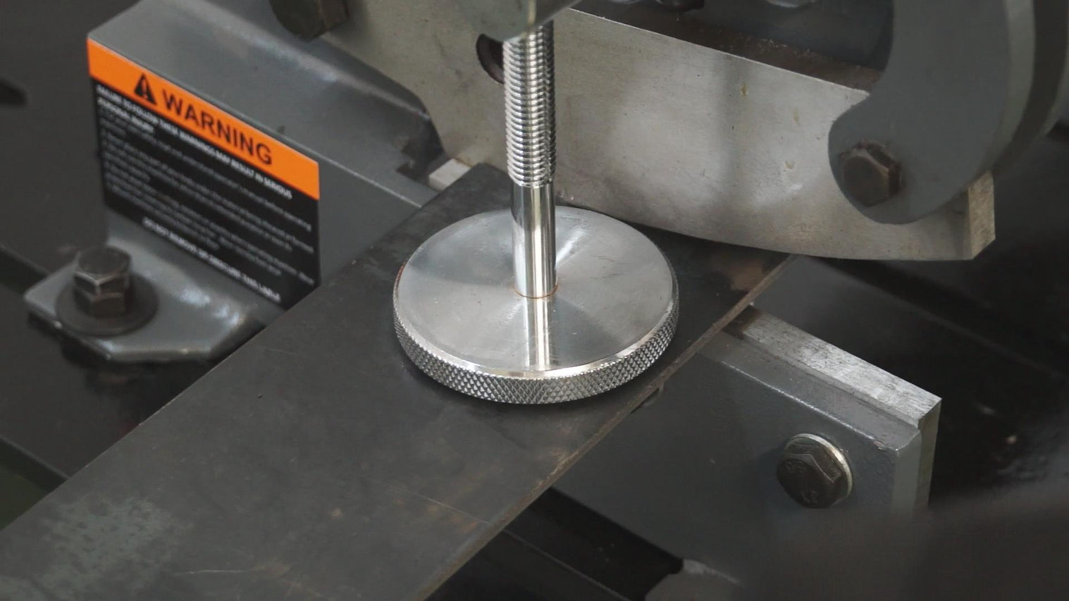 Sheet Metal Plate Shear, 12-Inch Solid Steel Frame, Mounting Type Meta