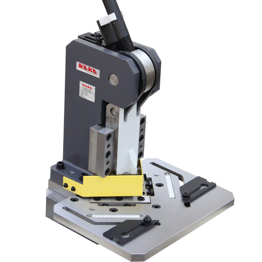 Heavy-Duty Metal Corner Notcher, 4x4" Blade,11-Ga Mild Steel HN-1104
